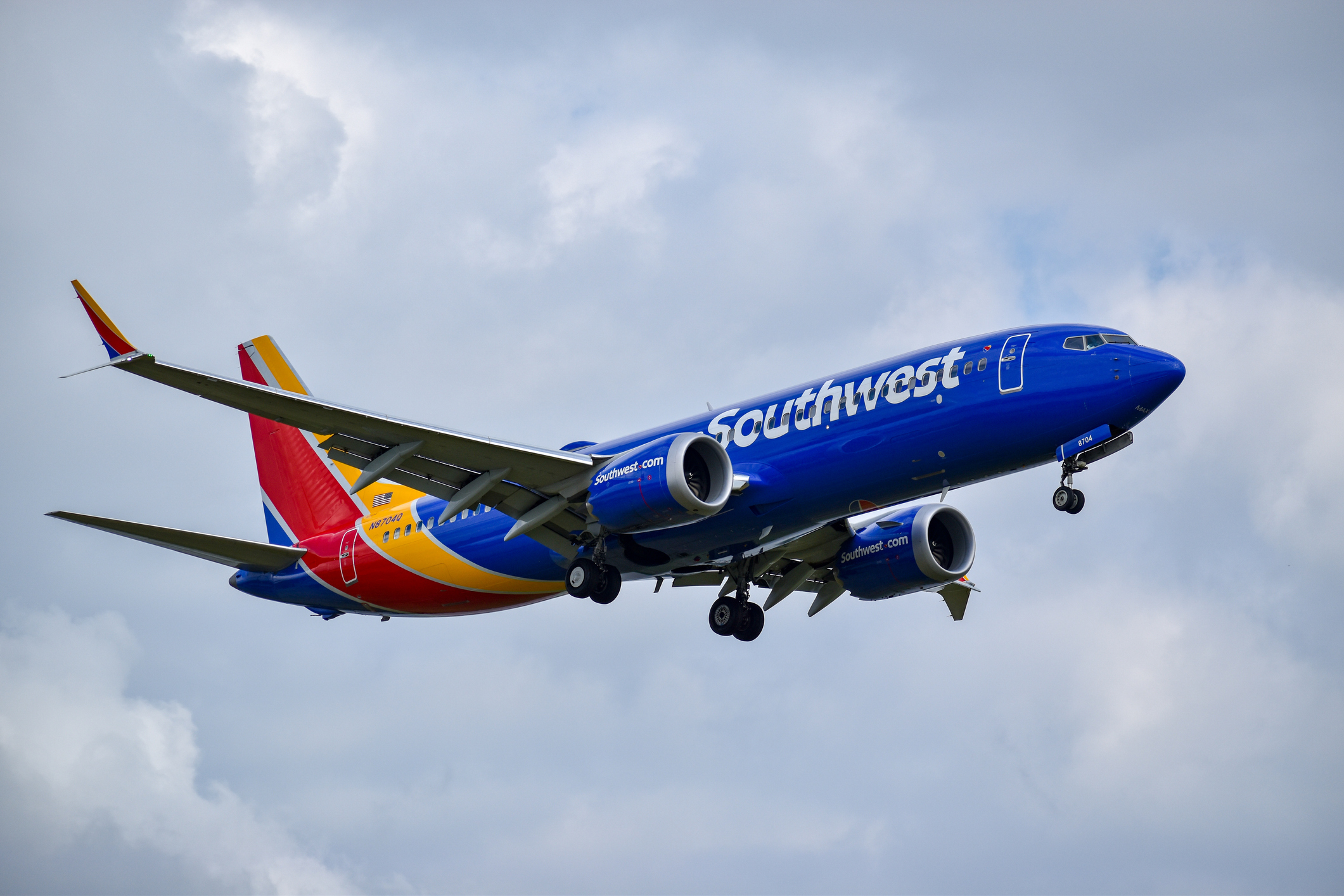 737 Max 8 Landing Everglory Logistics